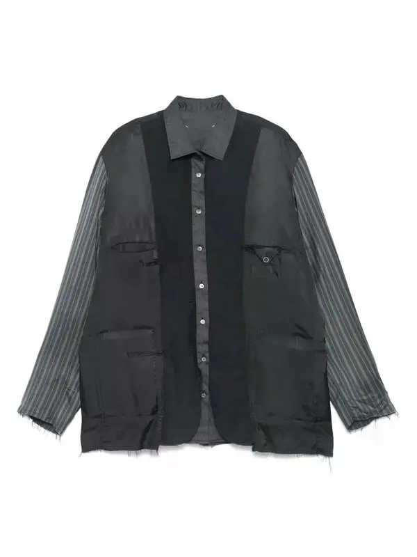 MAISON MARGIELA Contrast-sleeves Jacket