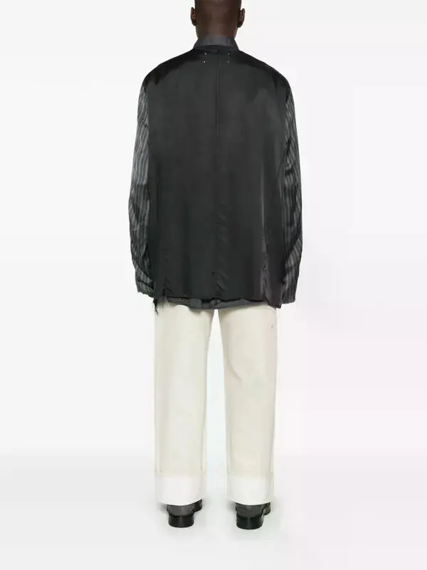 MAISON MARGIELA Contrast-sleeves Jacket