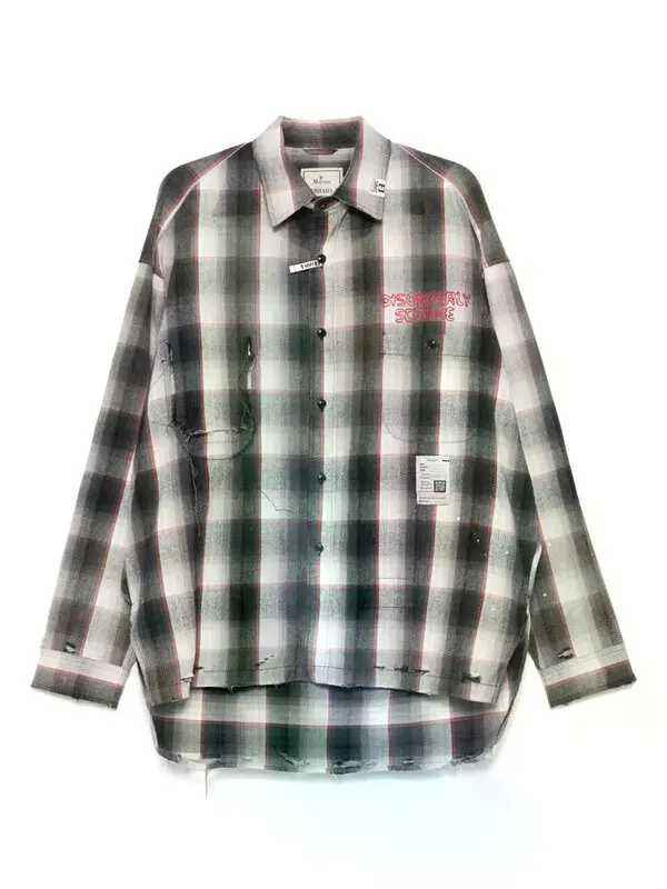 Mihara Yasuhiro Checked Shirt