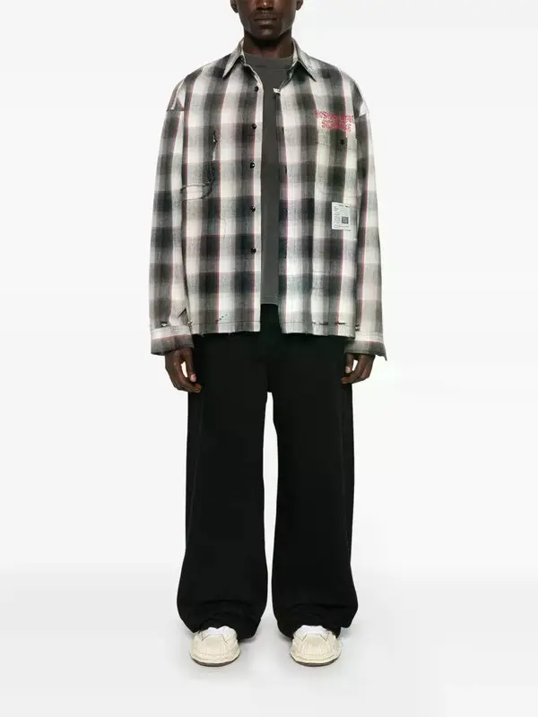 Mihara Yasuhiro Checked Shirt