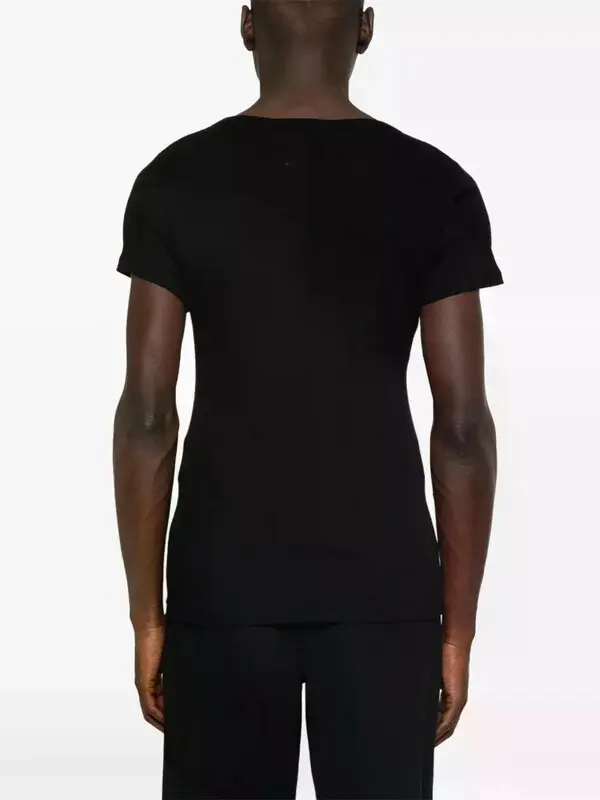 Yohji Yamamoto Ribbed T-shirt