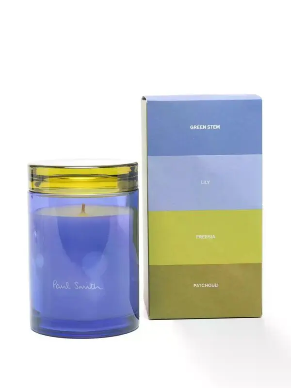 Paul Smith Leaf Scented Candle - Blue