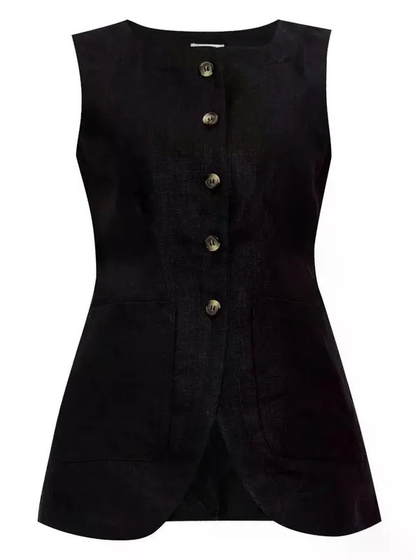 Posse Emma Waistcoat - Black