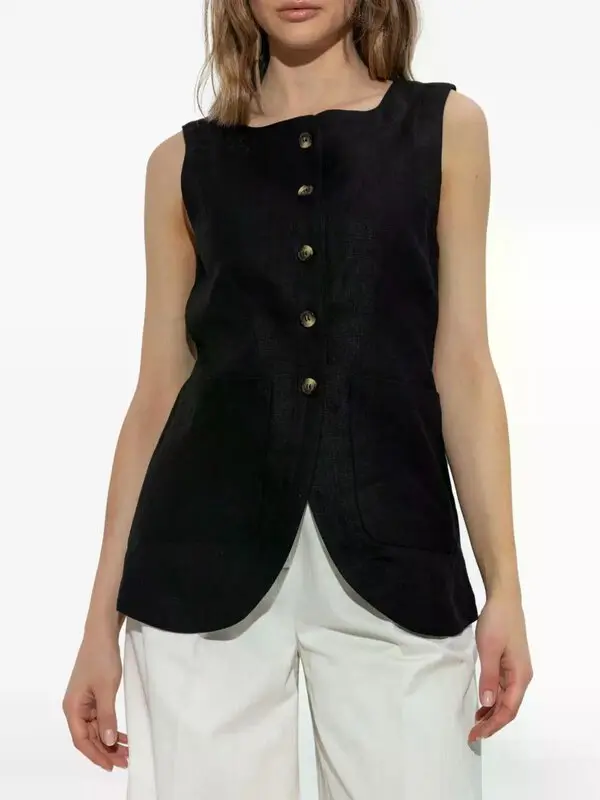 Posse Emma Waistcoat - Black