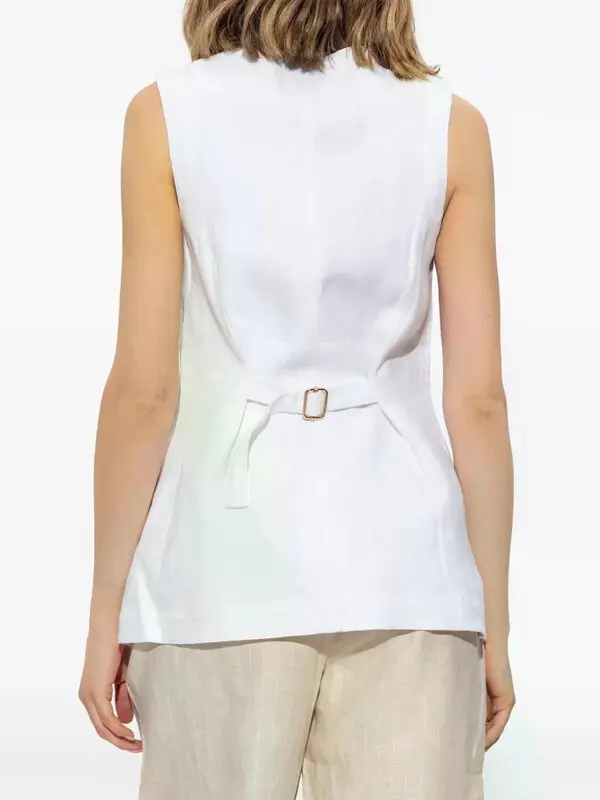 Posse Emma Waistcoat - White