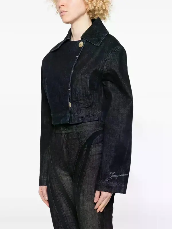 Jacquemus La Veste De-nîmes Marino Jacket - Blue