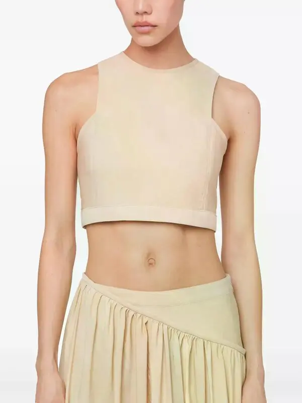 Rabanne Sleeveless Crop Top