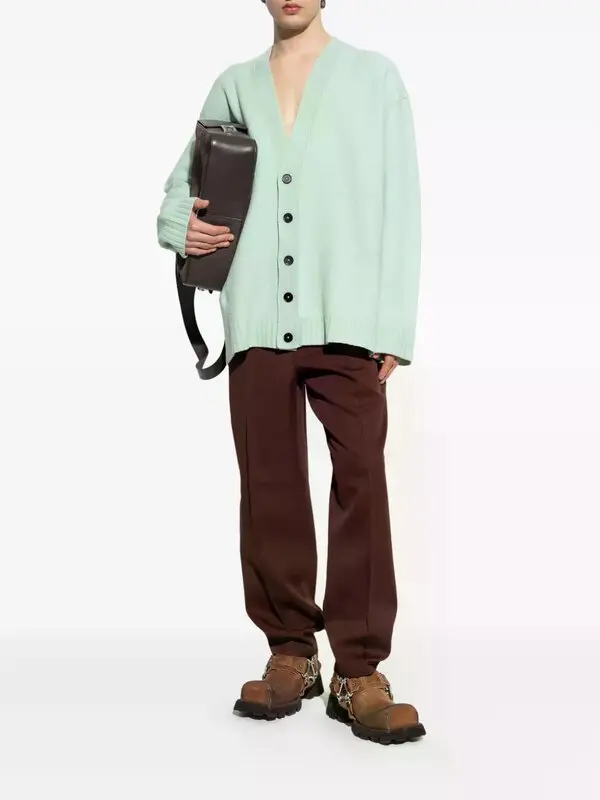 JIL SANDER Wool Trousers - Brown