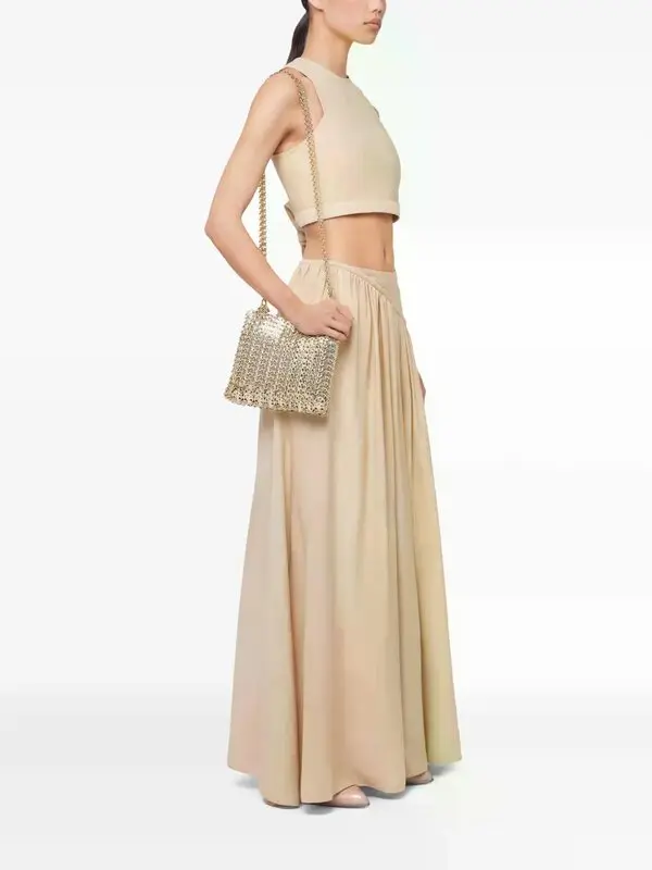 Rabanne Twill Maxi Skirt