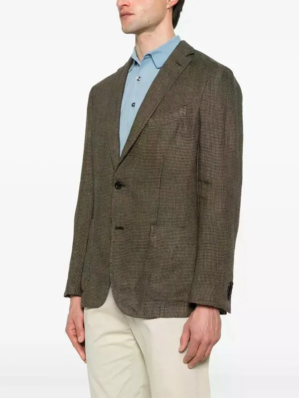 Boglioli Houndstooth-pattern Blazer
