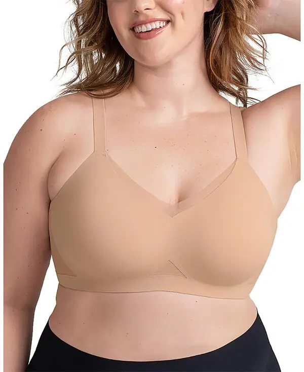 HONEYLOVE Liftwear Crossover Bra - Sand