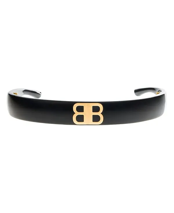 Balenciaga Country Club Bb Headband - Black
