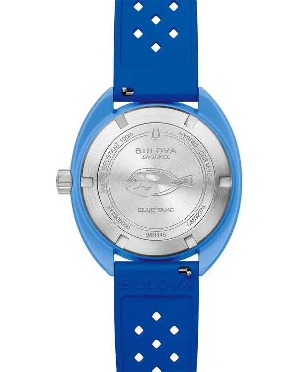 Bulova Snorkel 41mm Diver Watch - Blue/blue