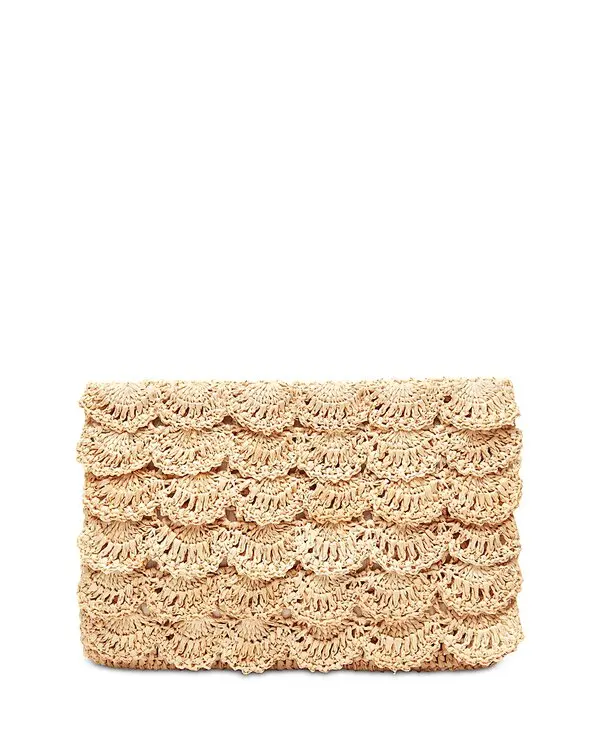 Mar Y Sol Lizzie Clutch - Natural