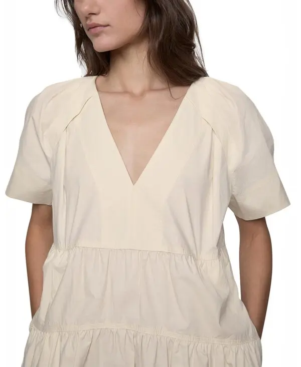 Rebecca Minkoff Vera Mini Dress - Medium Beige
