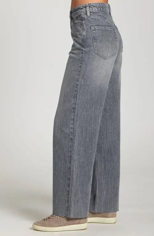 APNY Featherweight Wide Leg Jeans - Grey