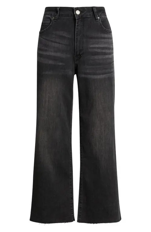 APNY Crop Wide Leg Jeans - Black