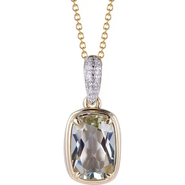 KAHN HIGH JEWELRY Amethyst And Diamond Necklace - Green
