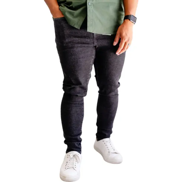 DAPPER BOI Skinny Jeans - Dark Grey