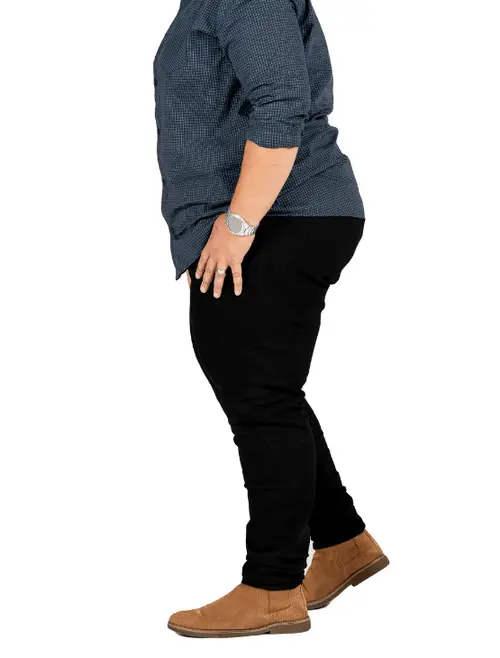 DAPPER BOI Slim Jeans - Black