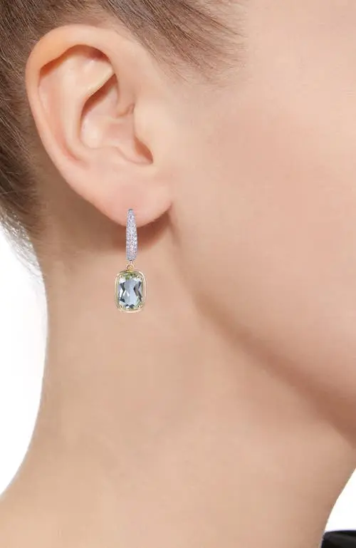 KAHN HIGH JEWELRY Amethyst And Diamond Earrings