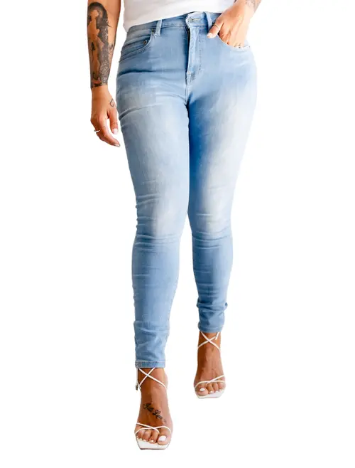 DAPPER BOI Skinny Jeans - Blue Fade