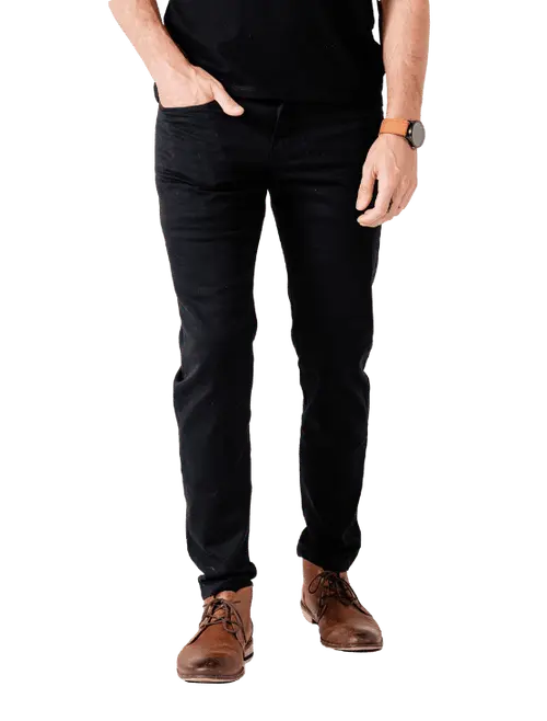 DAPPER BOI Slim Chino Pants - Black
