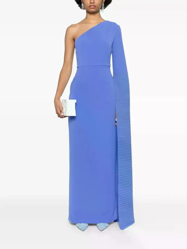 Solace London Sylvia Maxi Dress - Blue
