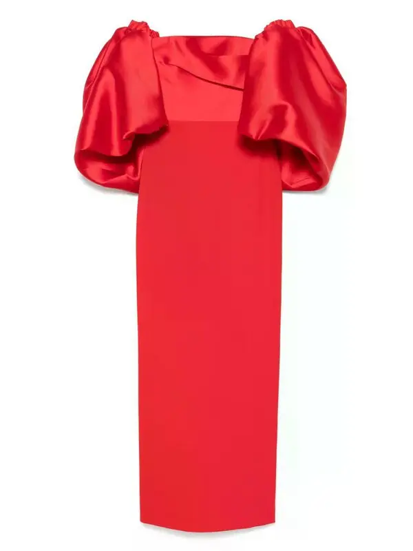 Solace London Floris Maxi Dress - Red