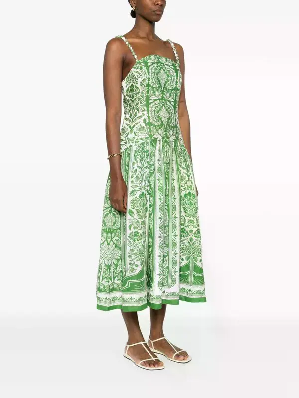 Farm Rio Tapestry Midi Dress