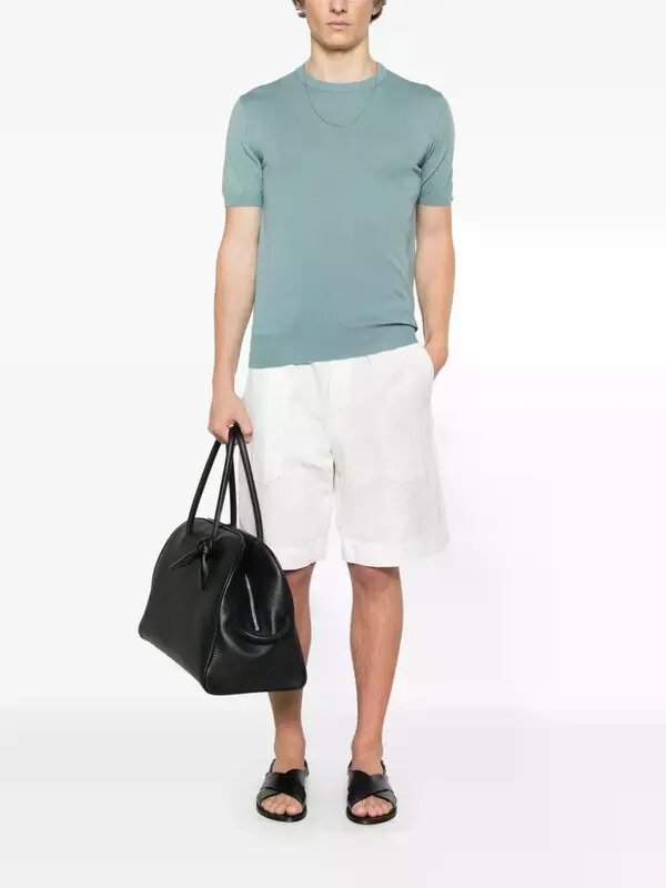 Canali Knitted T-shirt - Blue