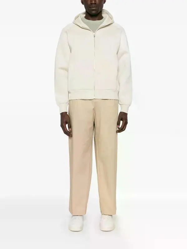 AUTRY Logo-debossed Hoodie - Neutrals