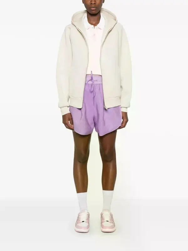 AUTRY Logo-debossed Hoodie - Neutrals