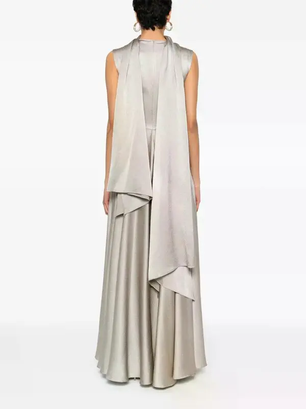 Solace London Emelia Maxi Dress - Grey