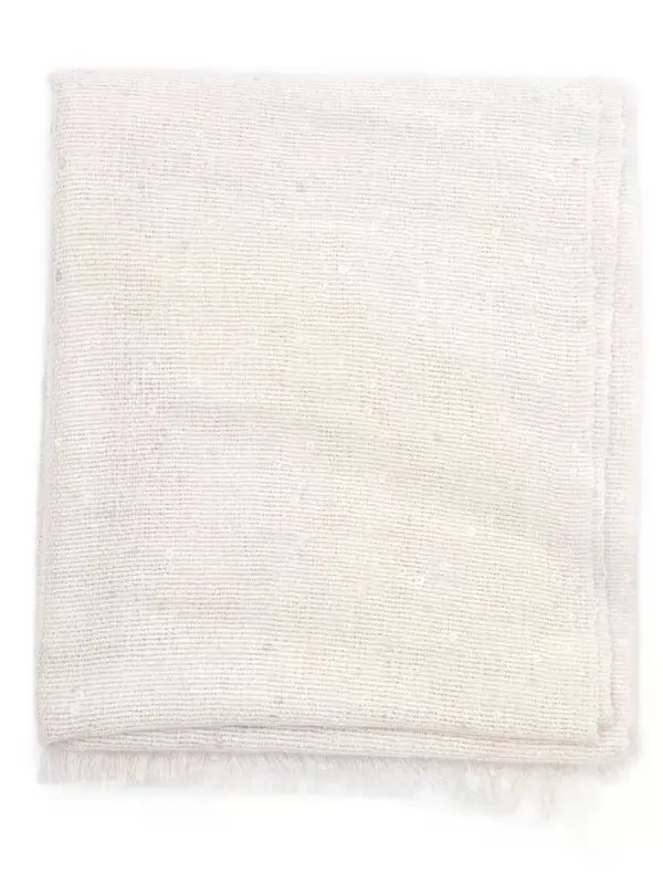 Brunello Cucinelli Sequin-embellished Scarf