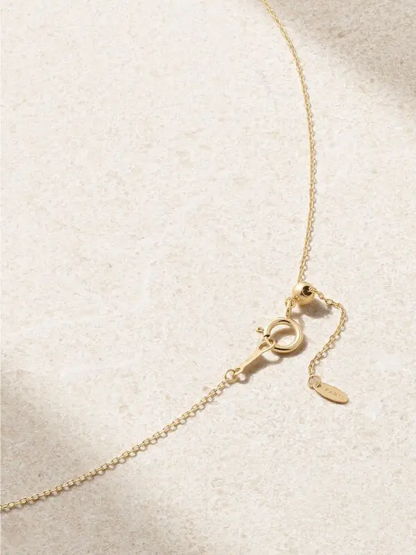 PERSEE 18-karat Gold Sapphire Chain Necklace