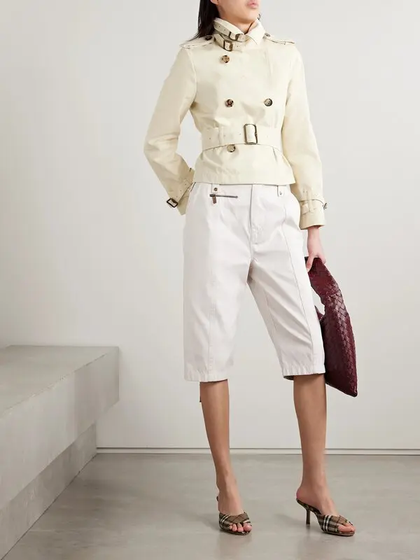 Burberry Cotton-twill Shorts