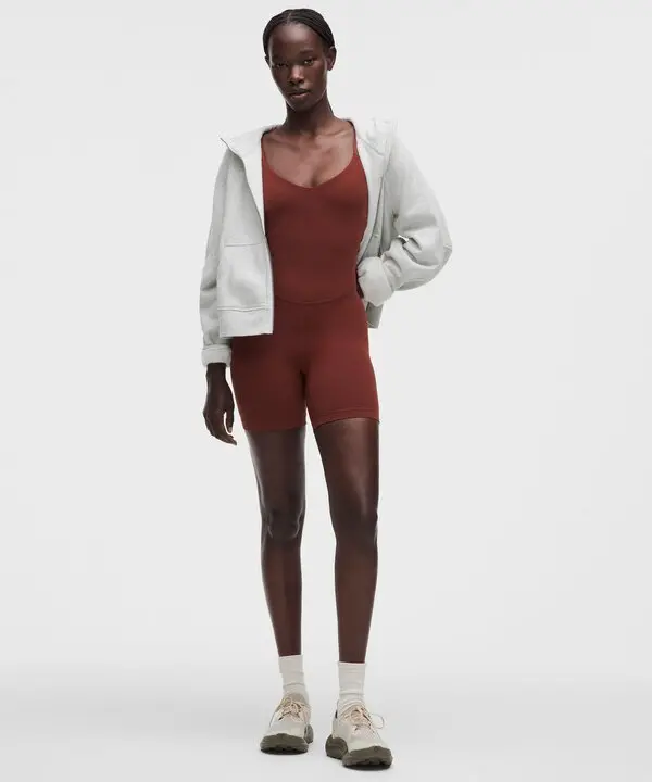 Lululemon Align™ Cami Bodysuit 6 - Cranberry Charm