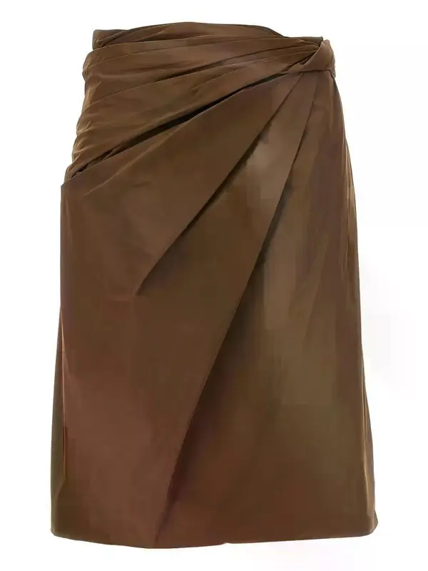 Bally Draped Knee-length Skirt