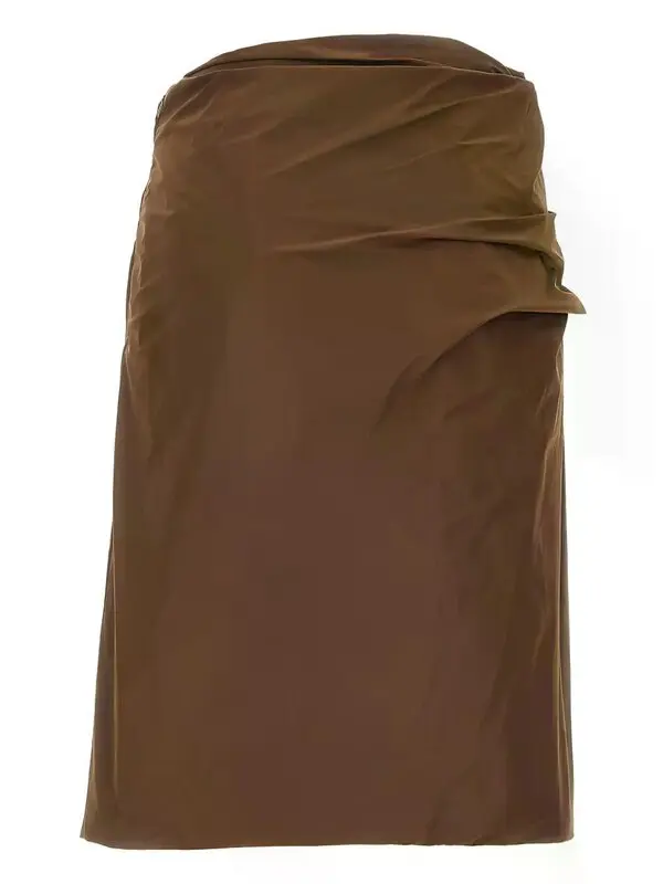 Bally Draped Knee-length Skirt