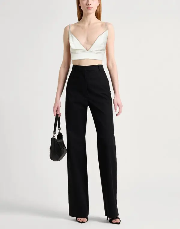 Elisabetta Franchi Top Size Viscose, Elastane - White