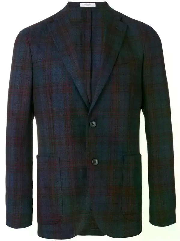 Boglioli Checked Blazer