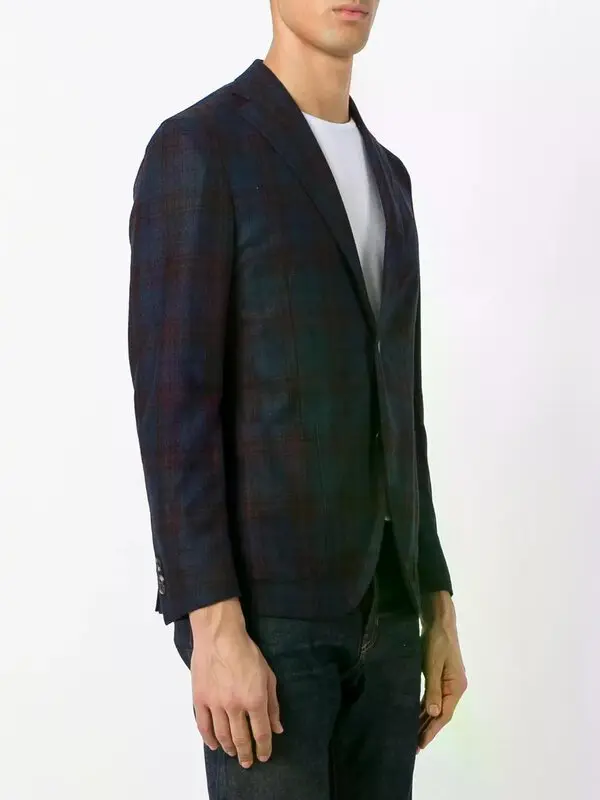 Boglioli Checked Blazer