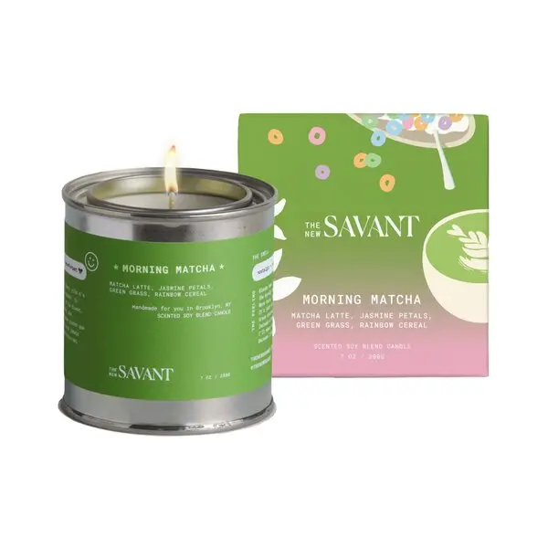 THE NEW SAVANT Morning Matcha Candle - One-color
