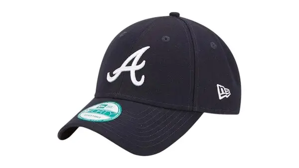 New Era 9forty Mlb Atlanta Braves The League Road Cap - Navy Blue