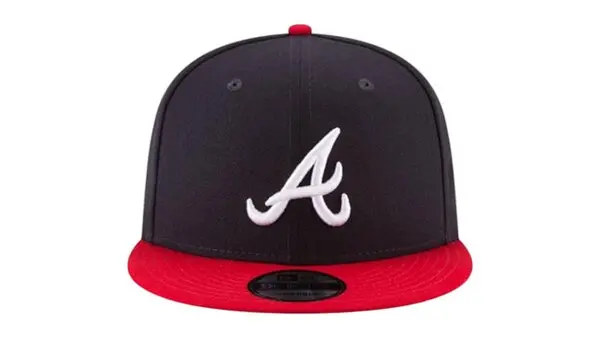New Era 9fifty Atlanta Braves Cap - Navy Blue