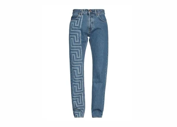 Versace Big Greek Logo Jeans