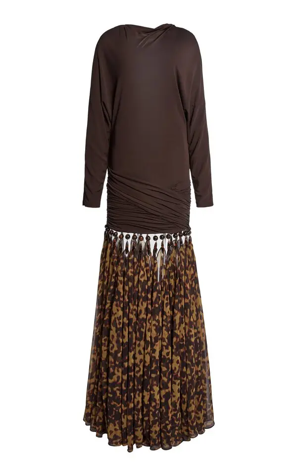 Christopher Esber Tortoiseshell Droplet Gown