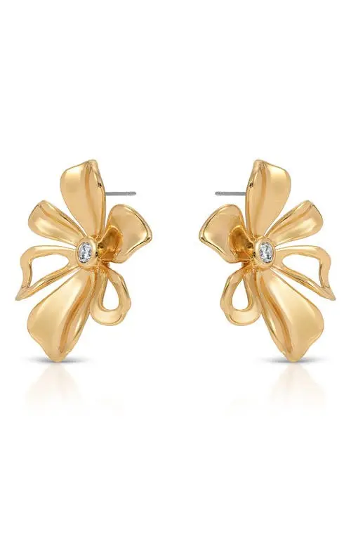 Ettika Petals Stud Earrings