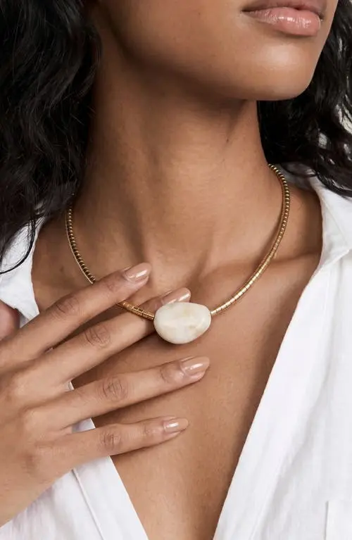 Ettika Pendant Necklace - Bone